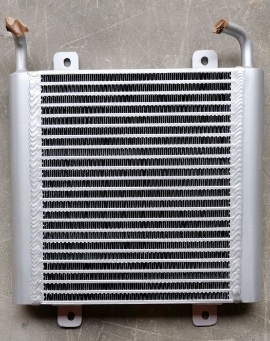Two Bends Hydraulic Oil Radiator For Carter E303 Excavator 410*550*60mm